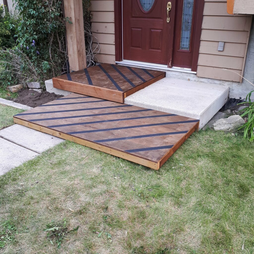 Entryway Solutions - Multiple Steps with Platform | Advantage Home ...