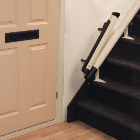 Power Hinge for Curved Stair Lift - FreeCurve Options | Advantage Home ...